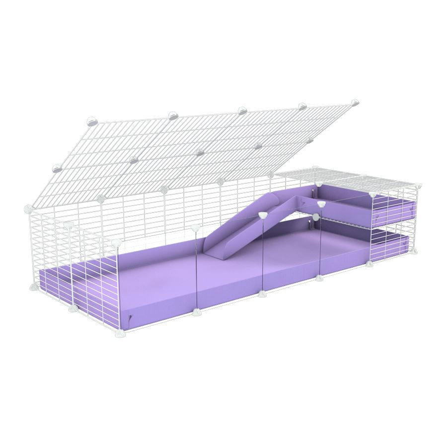 5x2 C and C Cage for Guinea Pigs with Loft | Kavee C&C Cages USA