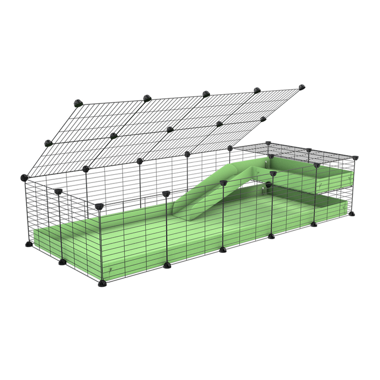 5x2 C and C Cage for Guinea Pigs with Loft | Kavee C&C Cages USA